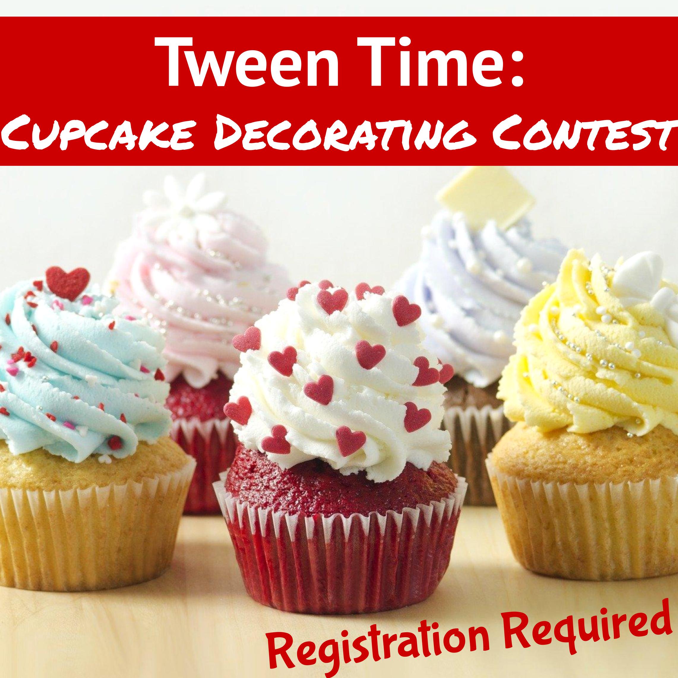 Tween Time~Cupcake Decorating Contest | The Henry Carter Hull Library
